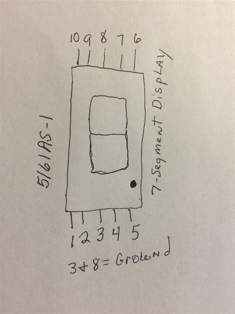 Seven Segment Display Module Programming Arduino Forum