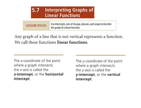 Pdf Intercepts And Linear Graphs Dokumentips