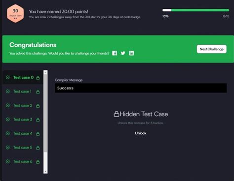 Hari Krishnan On Linkedin Hackerrank Java Day7