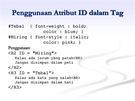 Ppt Dasar Css Powerpoint Presentation Free Download Id 3804505