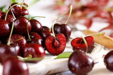 Download Sliced Cherry Wallpaper