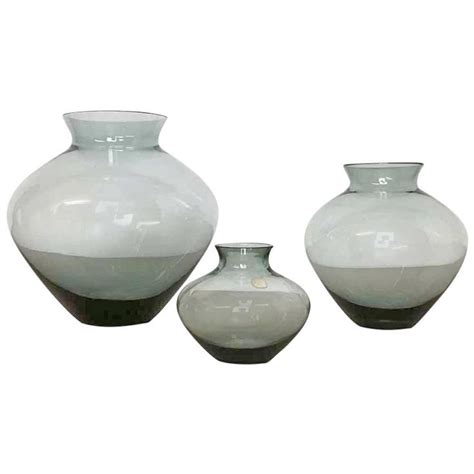 Vintage 1960s Set Of Three Heart Vases Turmaline By Wilhelm Wagenfeld For Wmf Heart Vase Vase