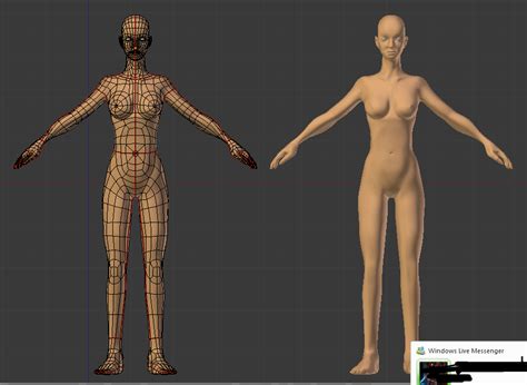 Female Model Nudity Works In Progress Blender Artists Community