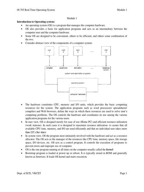 Operating System Pdf Scheduling Computing Process Computing
