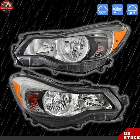 For 2012 2015 Subaru Impreza Headlight Headlamp Assembly For 2013 2016