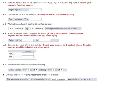 given the following regression output predictor