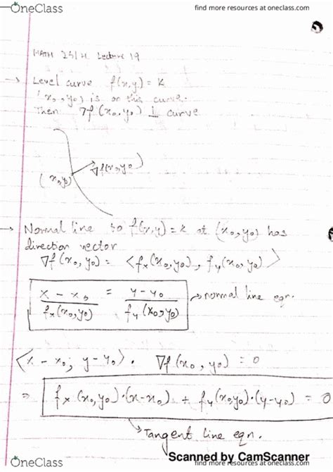 math 241 lecture 19 math 24i honors lecture notes 19 oneclass