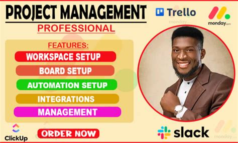Setup Project Management Using Monday Crm Monday Clickup Slack And Trello By Samuelmgr Fiverr