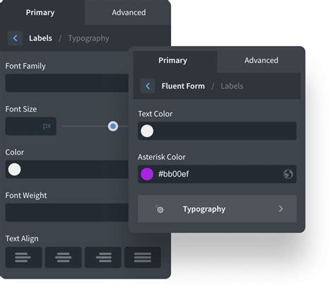 Fluent Forms Oxygen Builder Widget Fluent Forms