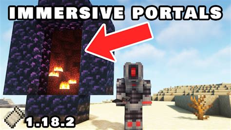 Gamerpotion Immersive Portals Mod For Minecraft 1 18 2 Fabric Sodium And Iris Shaders