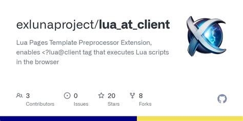 Luaclient A Modification Of Lua Pages To Enable Client Side Lua Rlua