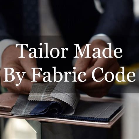 Order By Fabric Code CuffLapel