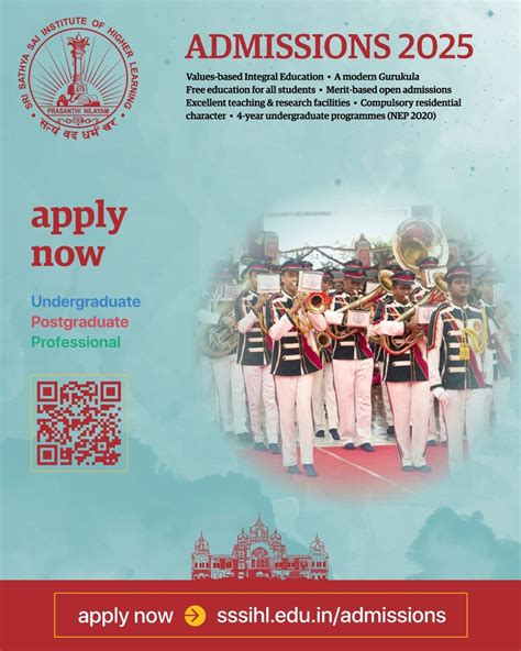 Sri Sathya Sai Institute Of Higher Learning On Linkedin Admissions Downloadprospectus