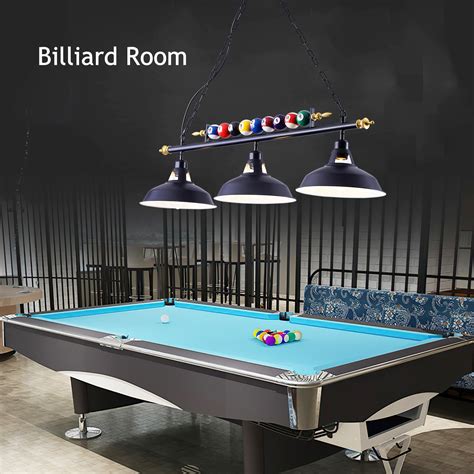 Modelo Pool Table Lights Pool Table With Neon Balls A Furniture 3d