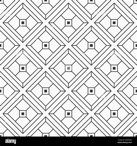 Abstract Seamless Rhombuses Pattern Modern Stylish Texture Repeating