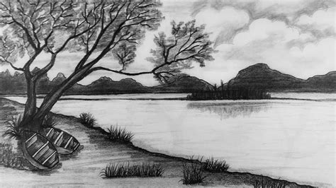 Background With Pencil Drawing How To Draw Backgrounds Tutorial