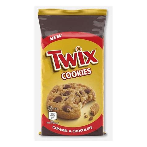 Uk Twix Cookies Caramel And Chocolate 144g The Lolly Barn