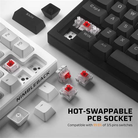 LTC Nimbleback NB Wireless Triple Mode BT G USB C Wired Hot Swappable Mechanical