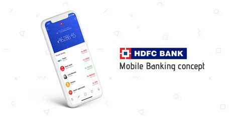 HDFC Mobile Banking Concept Behance