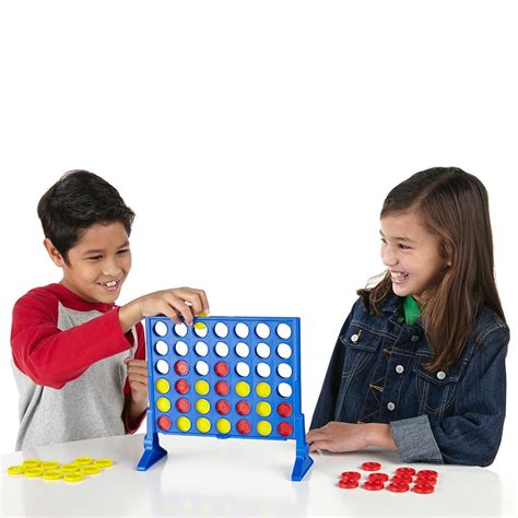 Amazon Com Hasbro Connect 4 Game Toys Games