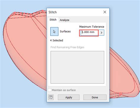 Solved Creating Solid Body From Surface Autodesk Community