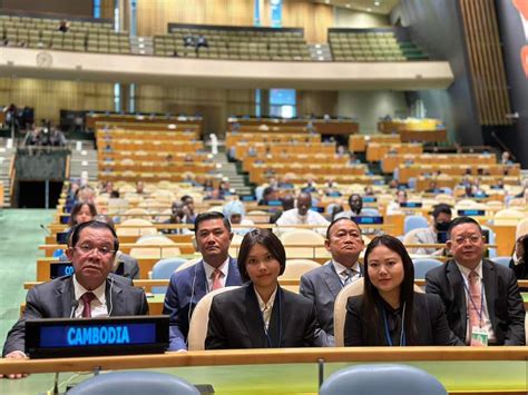 សម្តេចតេជោ ហ៊ុនសែន បង្ហាញពីស្រឡាញ់កូន១តៅ ស្រឡាញ់ចៅ១ថាំង នាមហាសន្និបាតលើកទី៧៧នៃអង្គសហប្រជាជាតិ