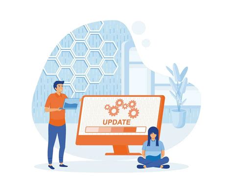 People Update Operation System Can Use For Landing Page Template Ui Web Mobile App Poster