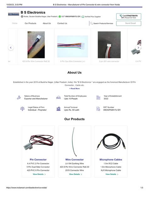 4 Pin Male Female Wire Connector At Best Price In Noida By B S