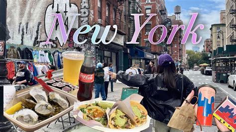 🇺🇸뉴욕 여행 브이로그🗽첼시마켓 맛집 뿌시기ㅣ스타벅스 리저브 로스터리 뉴욕ㅣ지갑 절대 지켜 소호 편집샾 쇼핑ㅣ도버스트릿마켓ㅣ그랜드센트럴터미널 오이스터바 Youtube