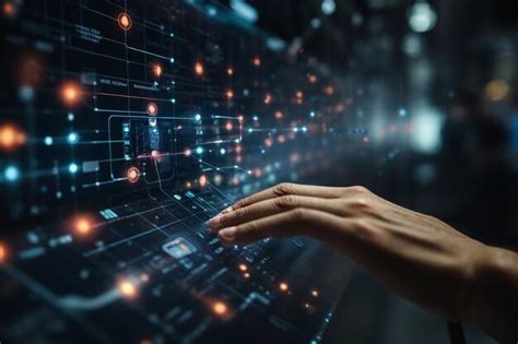 Premium Ai Image Photo Data Science Analytics And Algorithm Of Business Businessman Hold Data