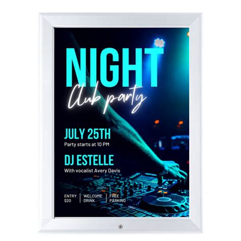 Lockable Snap Frame A3 Silver Shopfittingsrus Ltd T A Impact Displays