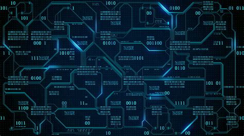 Hd Wallpaper Technology Monitor Alpha Coders Binary Crt Monitor