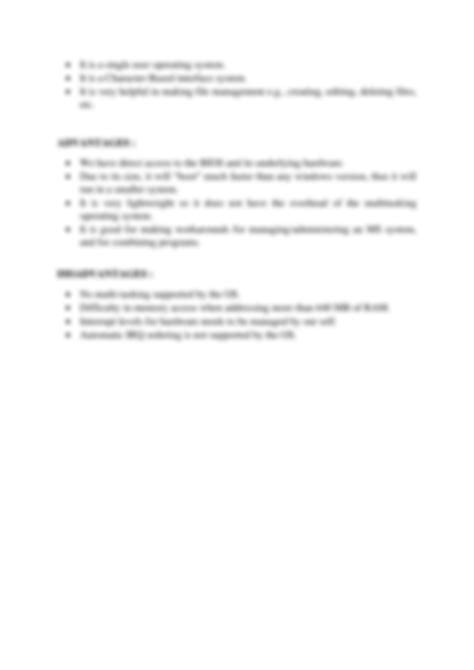 SOLUTION What Is MS DOS And The Evolution Of MS DOS Usages Features Advantages And