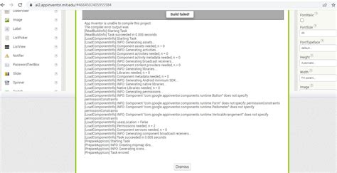 Unable To Build My Project Icon Issue Mit App Inventor Help Mit App Inventor Community