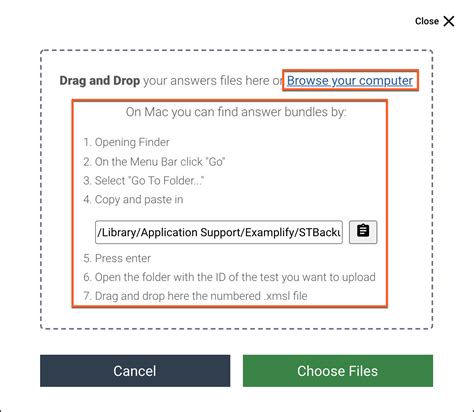 Manually Upload An Answer File Examsoft