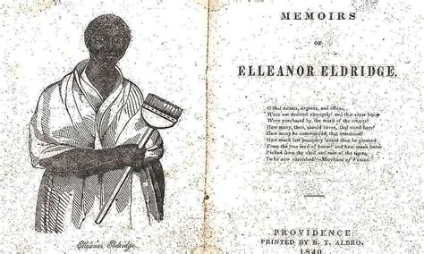 Elleanor Eldridge ‘laboring Colored Woman Wins Justice In 1838 New England Historical Society