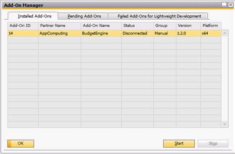 Solved Addon Administration How To Set Default Group As Sap