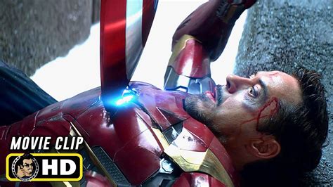 Captain America Civil War 2016 Cap Beats Iron Man Clip [hd] Marvel