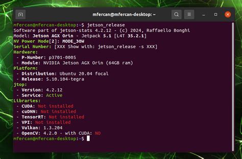 Libraries Never Installed Jetson Agx Orin Nvidia Developer Forums