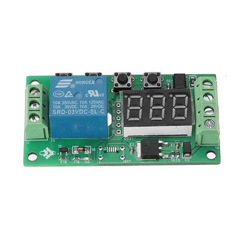 Timing Relay Module Delay Delayed Power Off Disconnected Trigger Cyclic Setting Alexnld Com