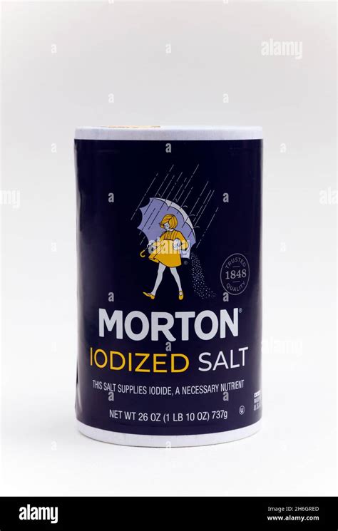 Logo Sel De Morton Banque De Photographies Et Dimages à Haute