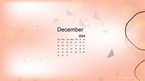 December Calendar Desktop Wallpapers K Conni Mallory