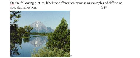 solved on the following picture label the different color