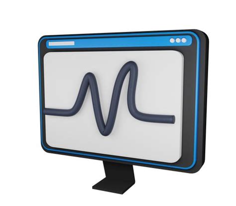 Line Graph 3d Illustration Png Obj Blend Download