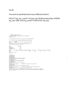 Raw System Logs Processing With Hive DOCX