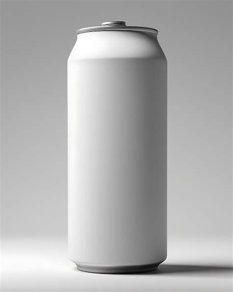 Blank Can Bottle Mockup Premium Ai Generated Image