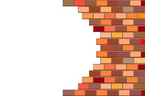 깨진된 벽돌 벽입니다 당신의 디자인 및 로고는 벽돌에 대 한 장소 벽에 대한 스톡 벡터 아트 및 기타 이미지 벽 벽돌 0명 Istock