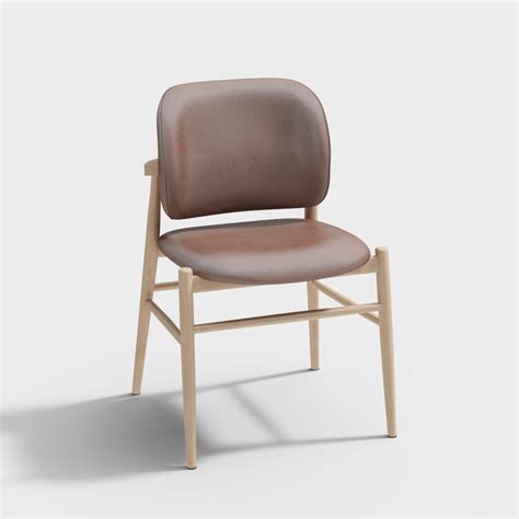康睦Commune 桑德Sander Side Chair 桑德餐椅3D模型下载 餐椅3D模型下载 免费3Dmax模型库 酷家乐