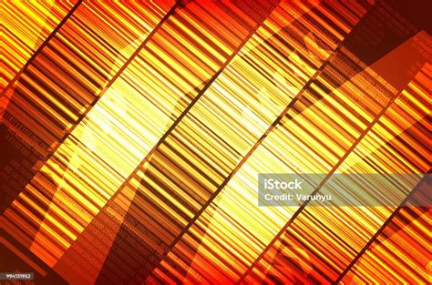 디지털 추상 사이버 회로 보드 오렌지 기술 배경 첨단기술 및 속도 개념 디자인 벡터 일러스트 레이 션 개념에 대한 스톡 벡터 아트 및 기타 이미지 Istock