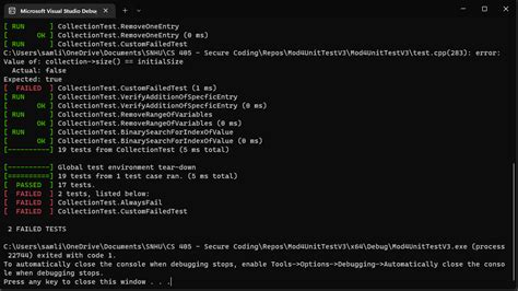 github robert livengood unit test examples assignment from cs405